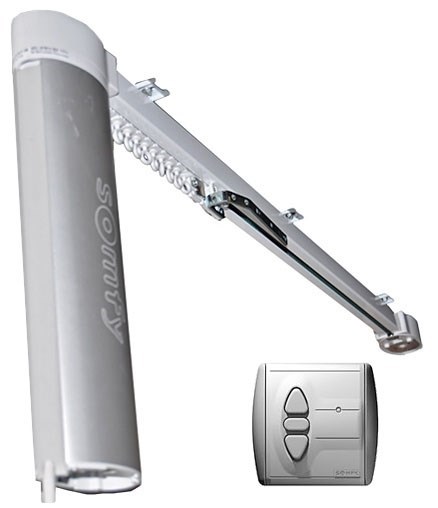 Somfy Glydea 60 WT электрокарниз для штор до 60 кг управление от ...